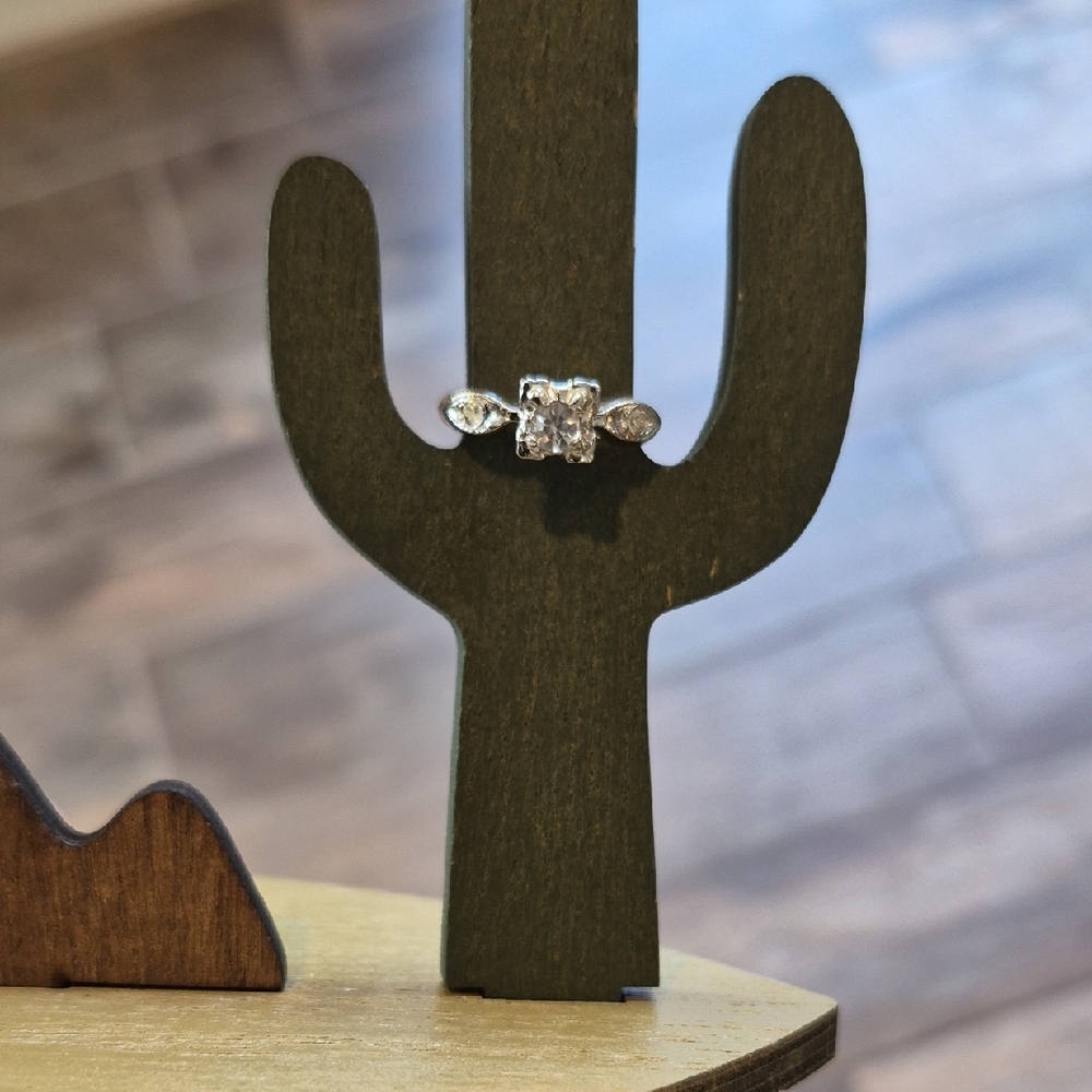 Vintage Soft Gold Tone Engagement Ring Everyday Ring,… - Gem